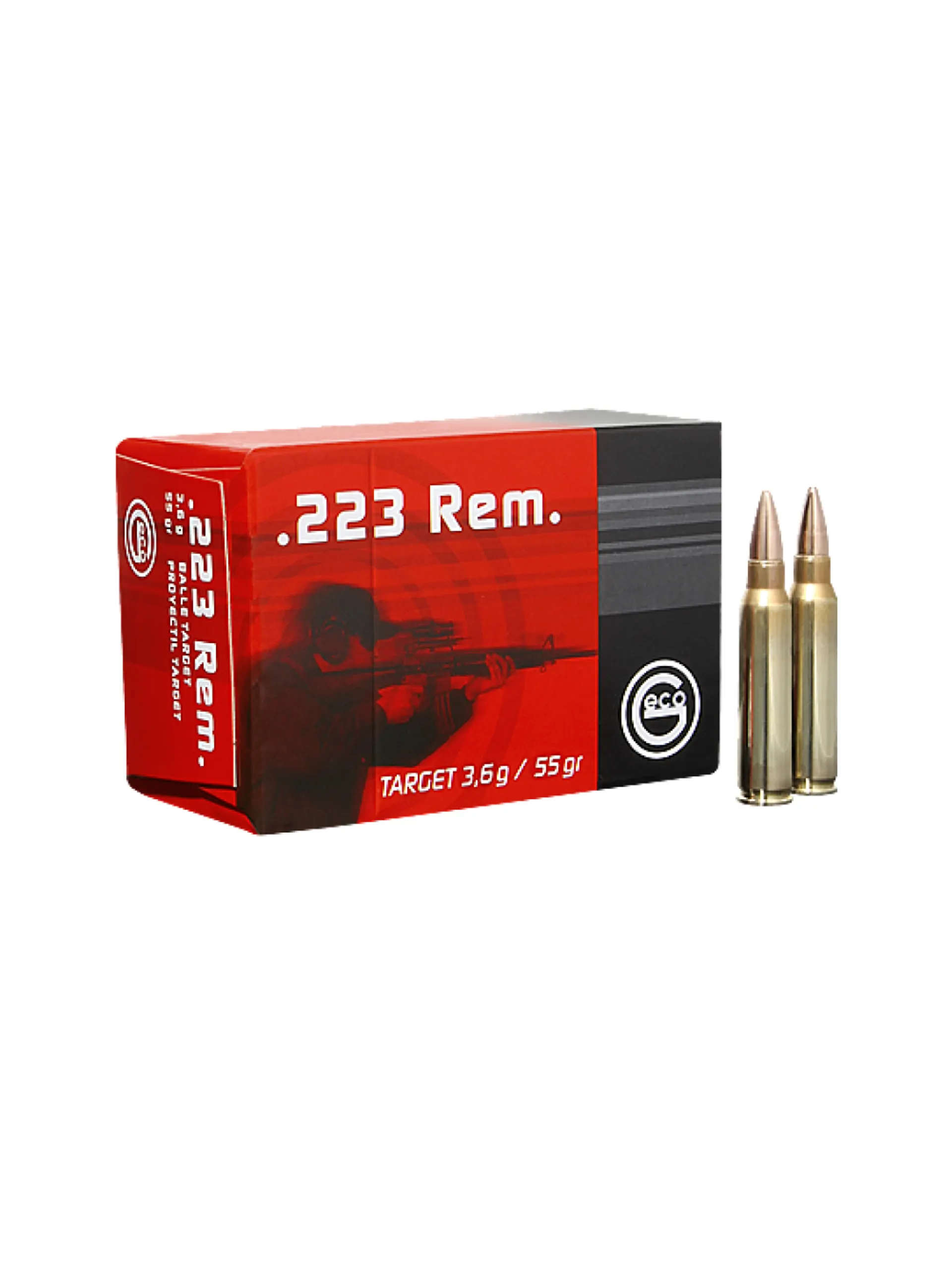Geco .223 55gr FMJ