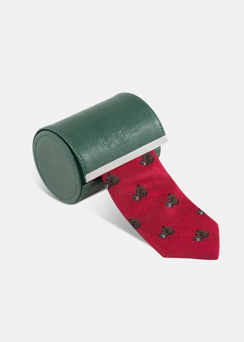 Alan Paine Red Boar Tie