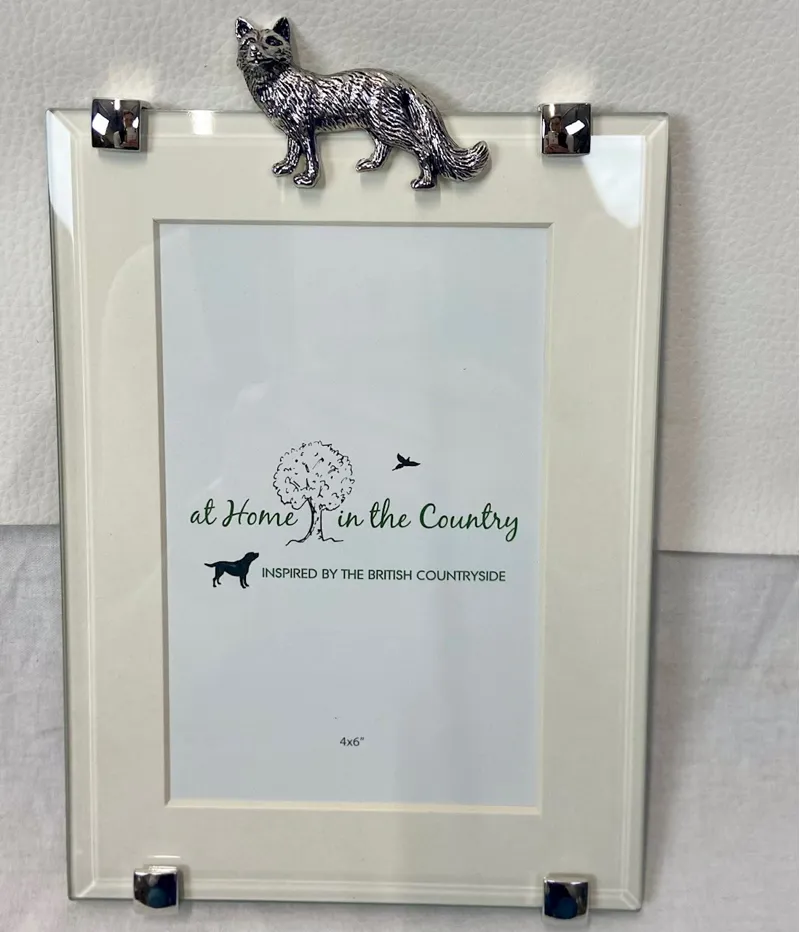 At Home In The Country Fox Photo Frame