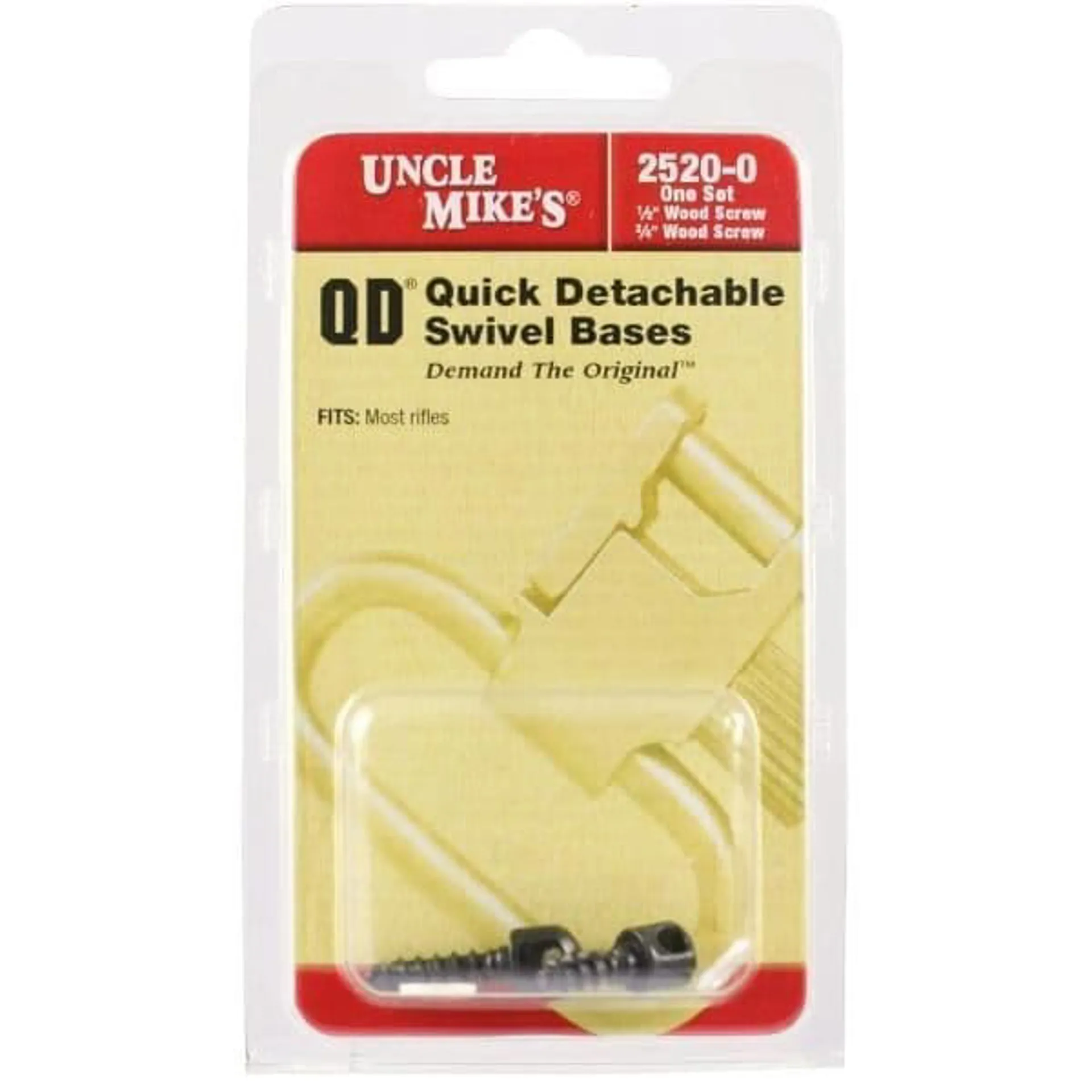 Uncle Mikes Quick Detachable Swivel Base